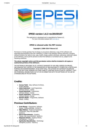 epesi | PDF