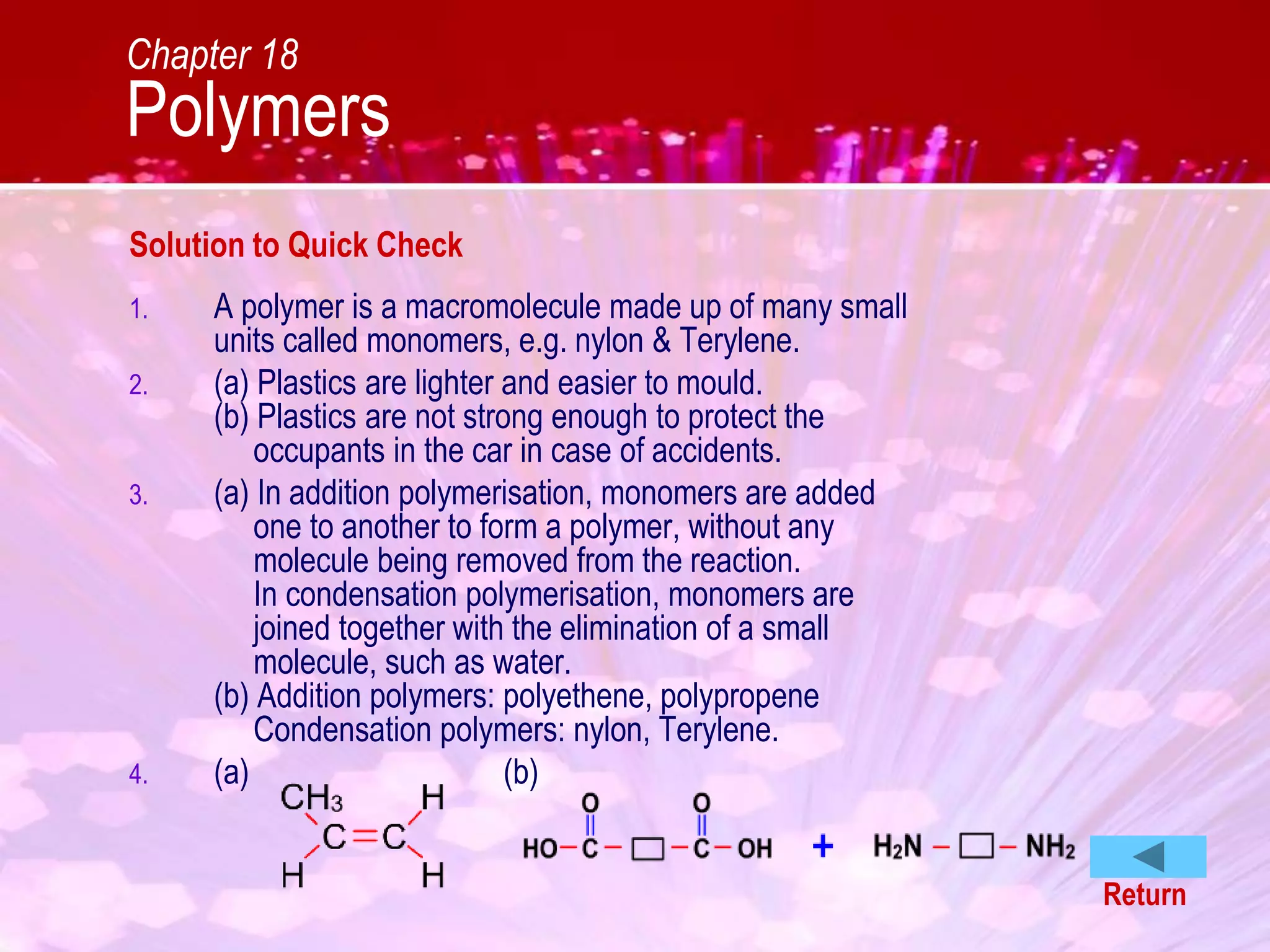Polymers | PPT