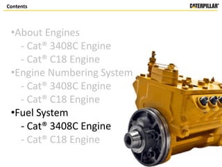 C18 vs 3408 Caterpillar Engines | PPTX