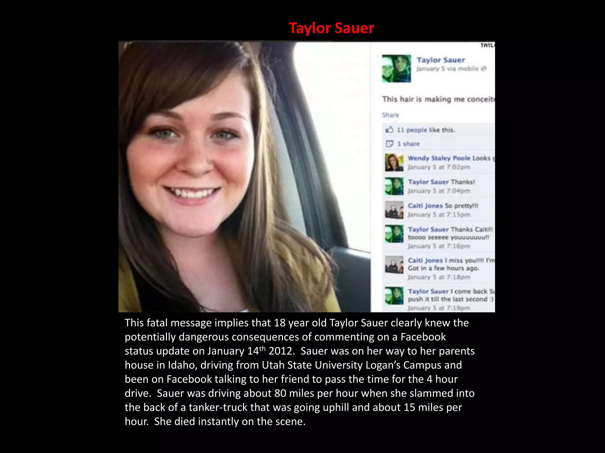 Texting and Driving Powerpoint | PPT