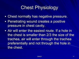 C191 w4tc cmast chest trauma management | PPS