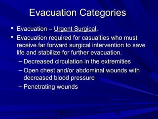 C191 w8tc cmast casualty triage | PPS