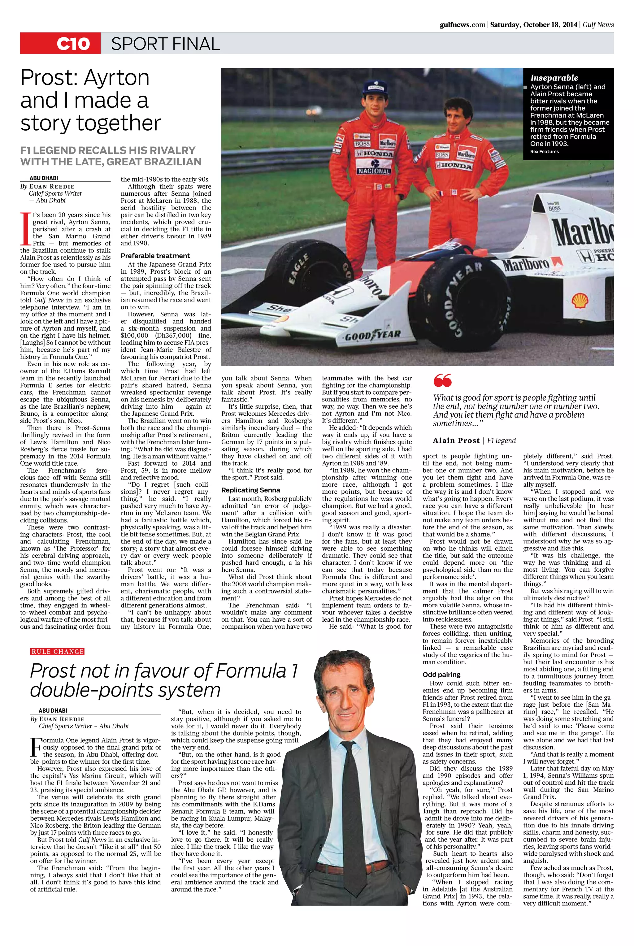 PROST SENNA FEATURE | PDF