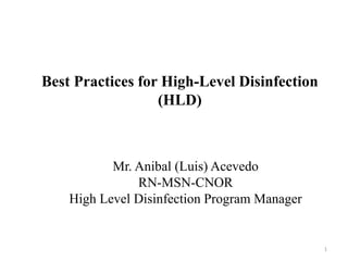 HLD Training Course ppt 10-09-2015 | PPTX