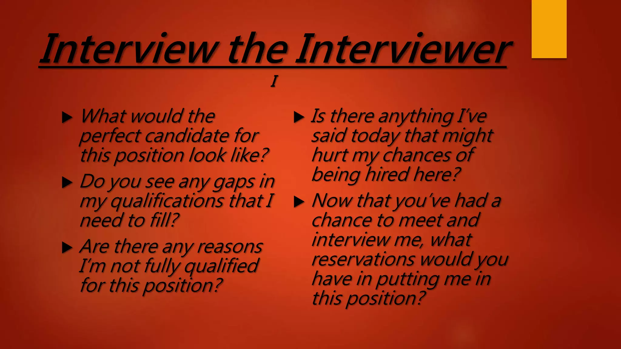 Interviewing Skills | PPT