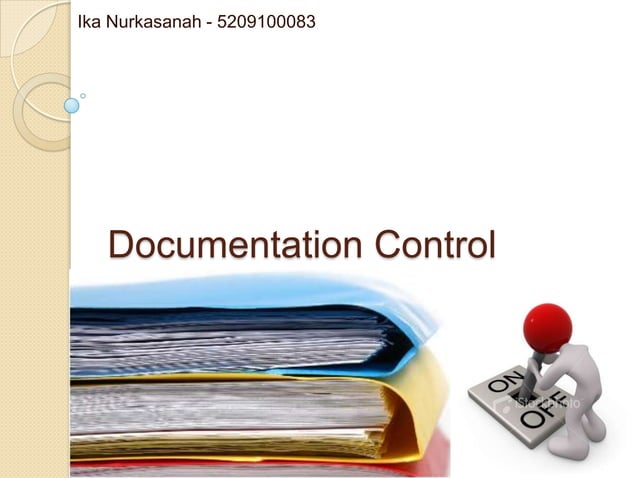 C19 documentation control | PPT