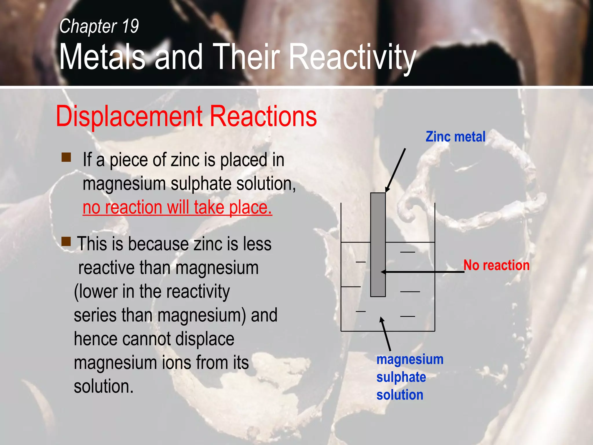 C19 metals and their reactivity | PPT