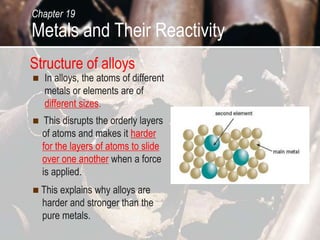 Metals and their Reactivity | PPT
