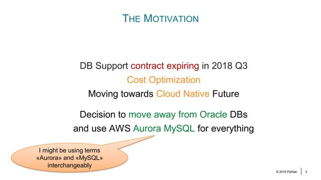 An Aws Dms Replication Journey From Oracle To Aurora Mysql