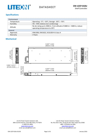 CM-12CP-010U-DS | PDF | Operating Systems | Computer Software and ...