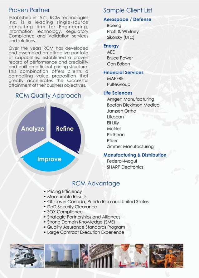 RCM Brochure 2016 | PDF