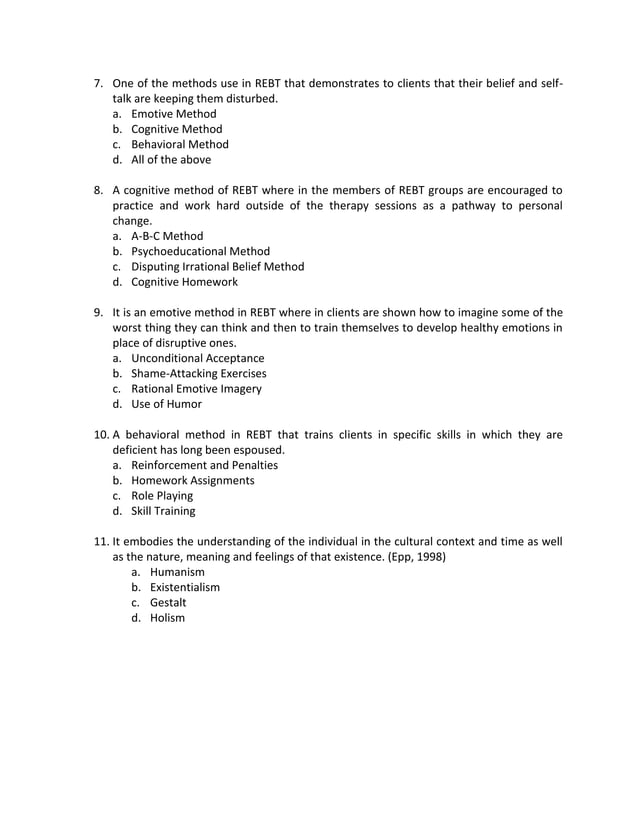 C1 and c2 (questions) | PDF