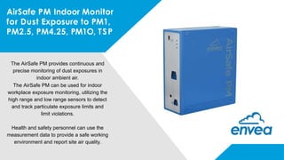 Indoor Monitor For Dust Exposure For Pm1 Pm2 5 Pm4 25 Pm10 Tsp | PPT