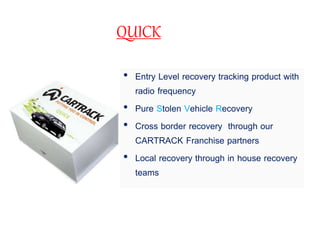 Cartrack units and uses 2015 | PPTX