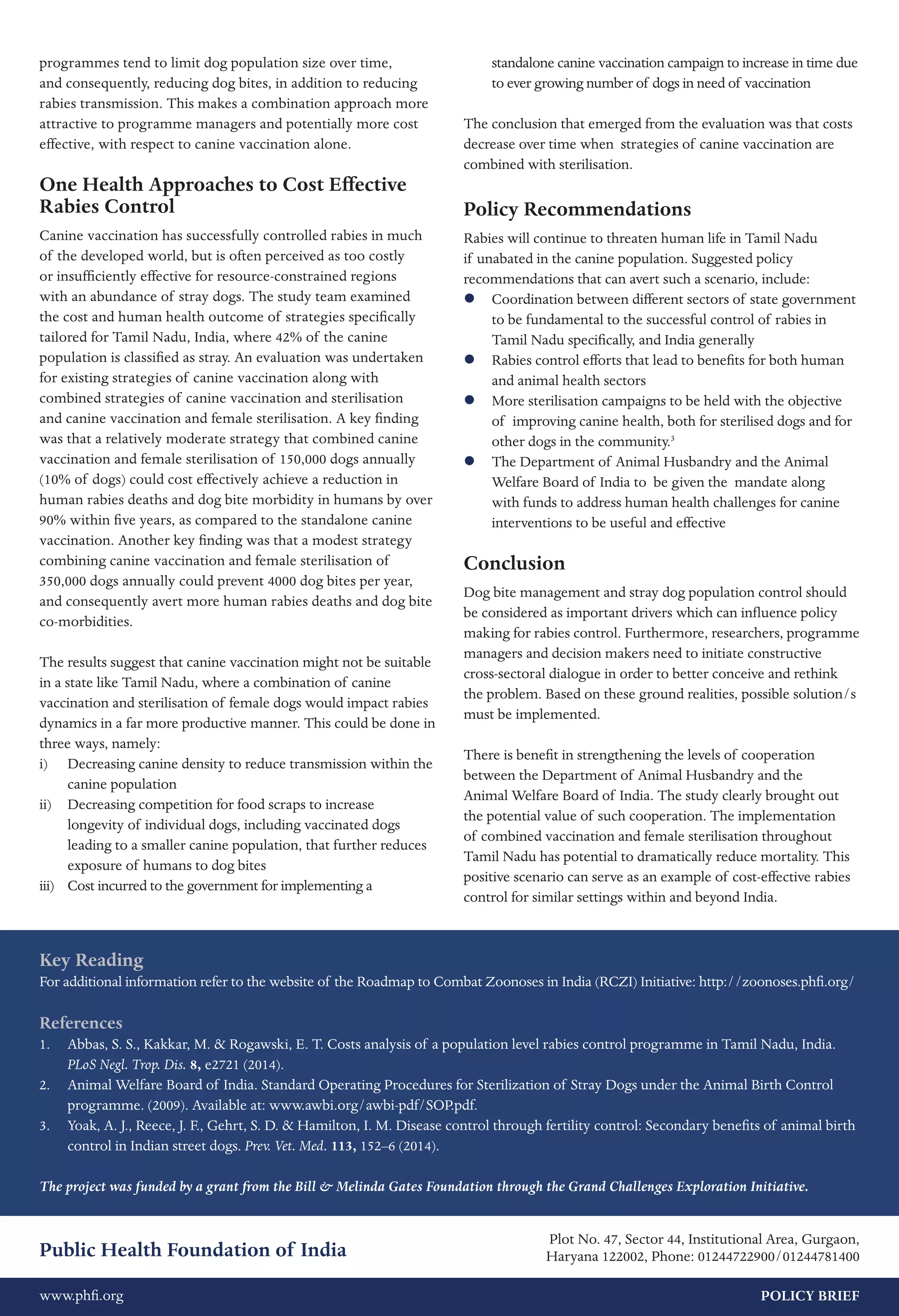 Rabies-Policy-Brief | PDF