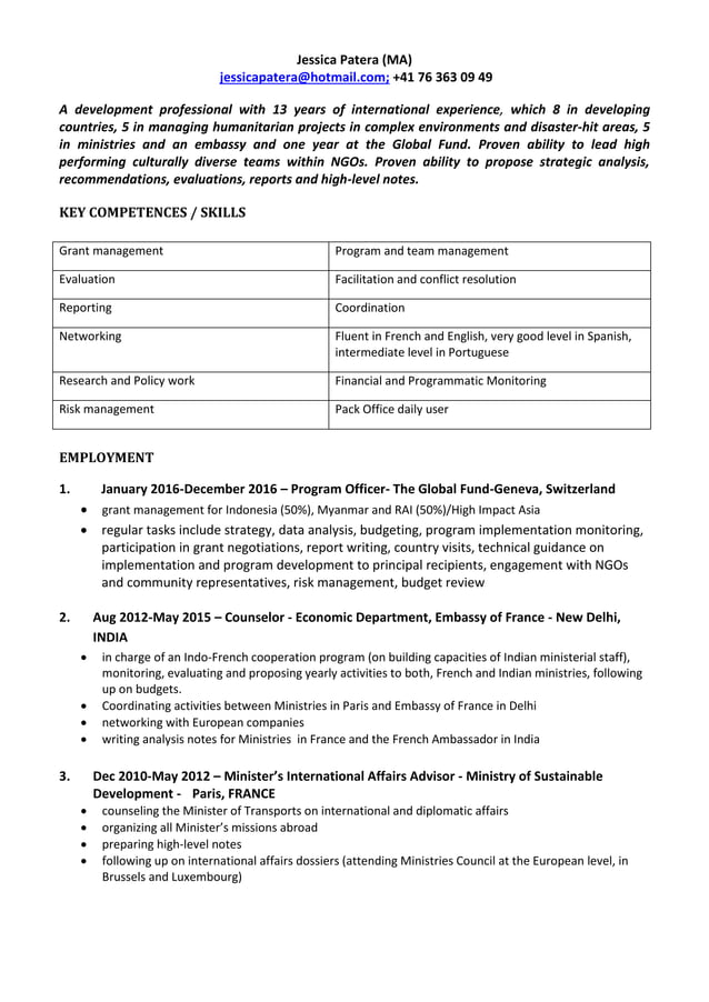 cv_Jessica Patera | PDF