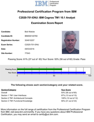 C2020-701 IBM Cognos TM1 Analyst | PDF
