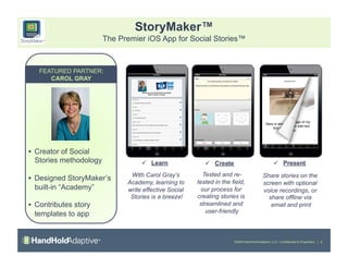 HandHold Adaptive and iPrompts PRO -- for Site License Partners | PPT