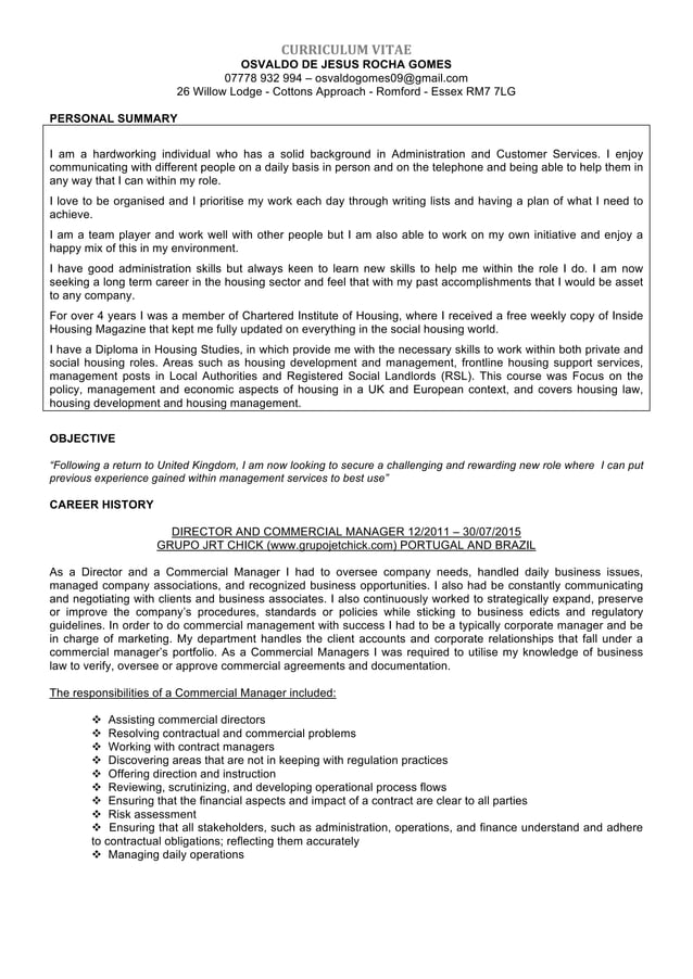 OG-CV-AUG-2015 | PDF | Professional School | Postgraduate Education