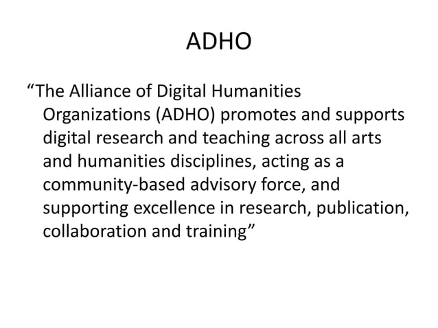 Planning Session 2 AADH (framework) | PPT