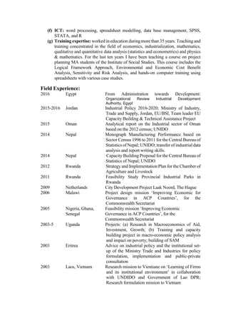 CV PeterdeValk 2016 | PDF