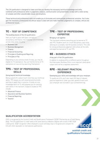 Become an ICAS Chartered Accountant Brochure | PDF