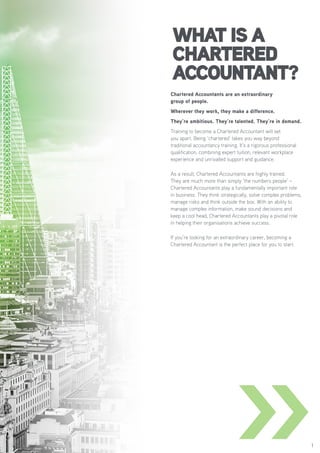 Become an ICAS Chartered Accountant Brochure | PDF