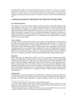 Torture_Victims_report_final_engl | PDF | Law