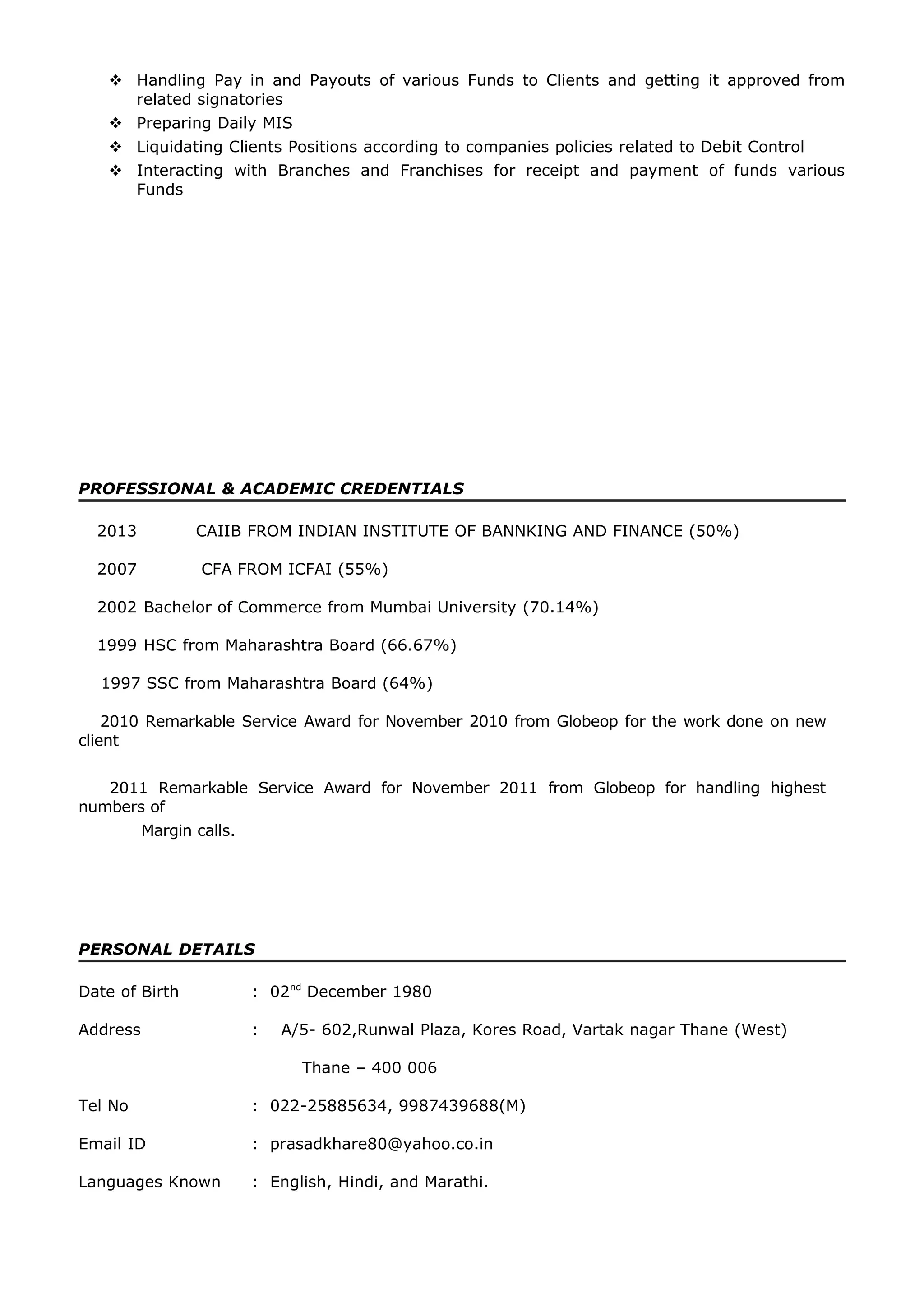 prasad_resume_New (1) (1) | PDF