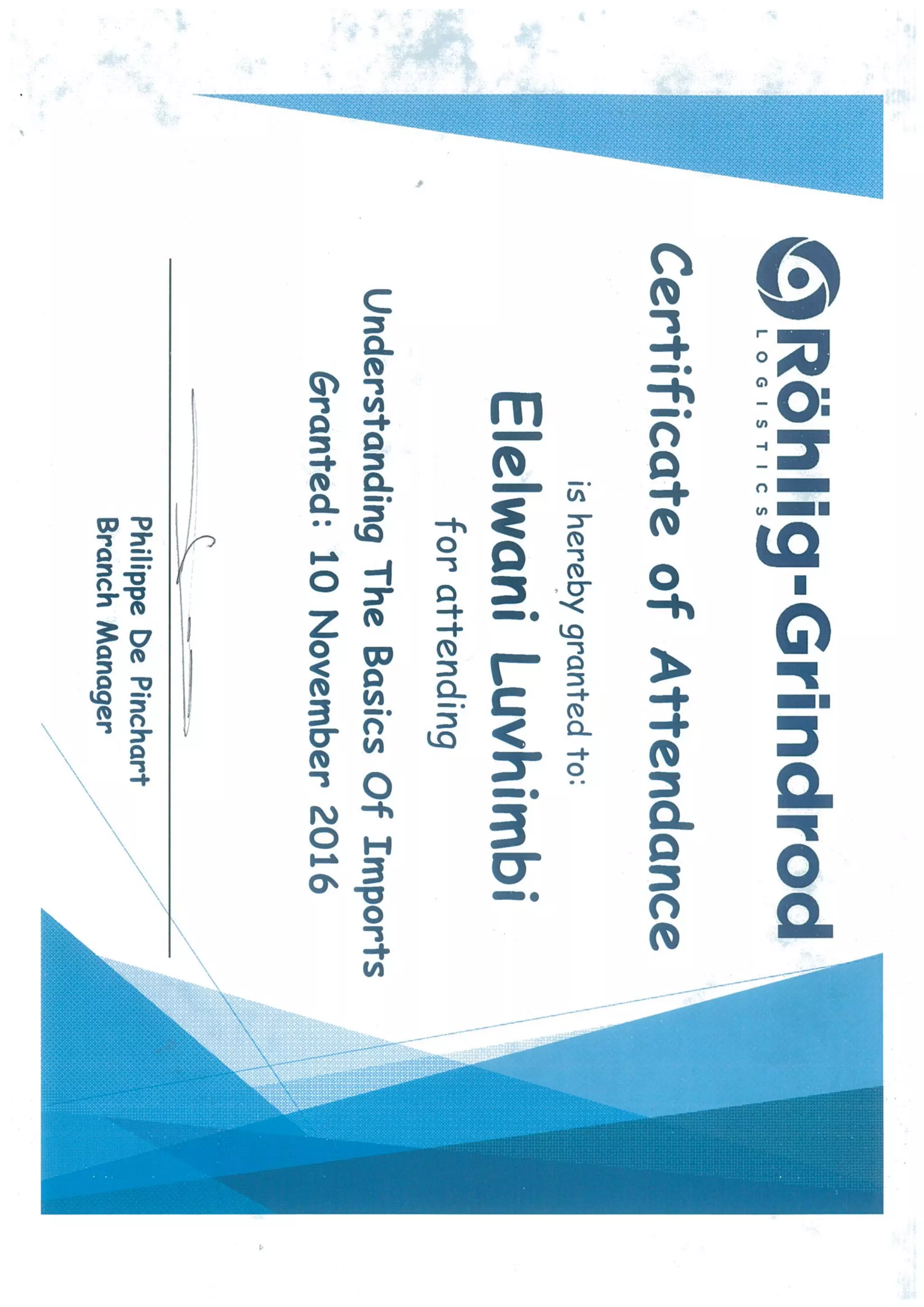 IMPORT CERTIFICATE | PDF