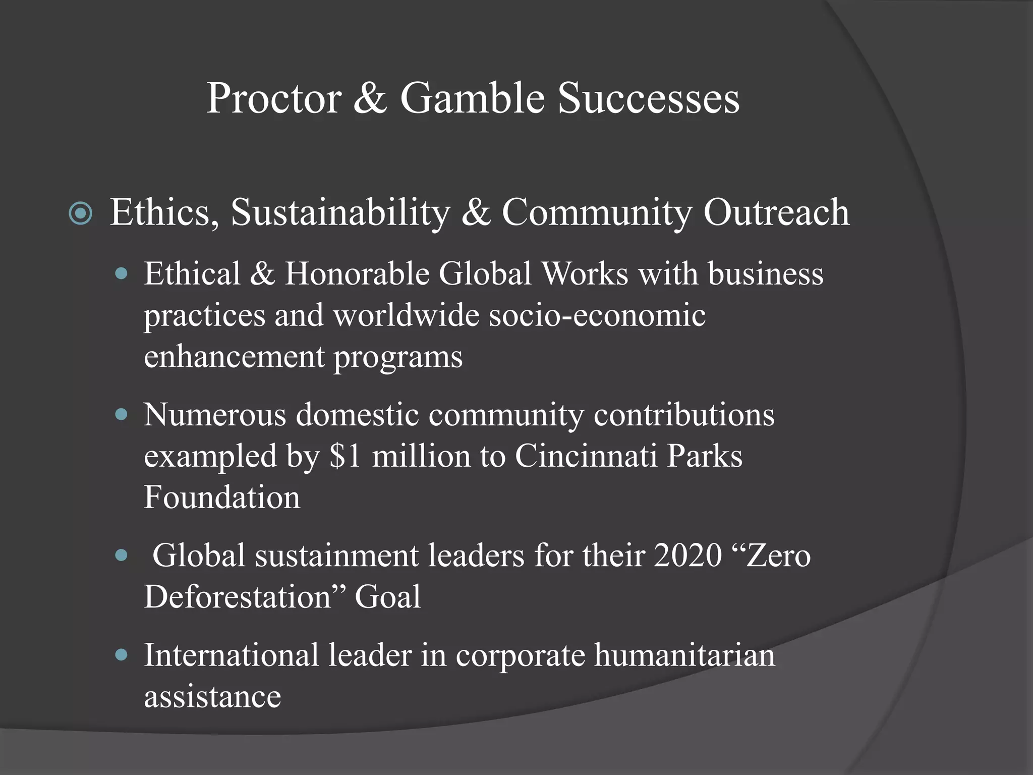 Proctor & Gamble Presentation | PPTX