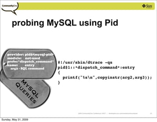 DTrace and Drupal | PPT
