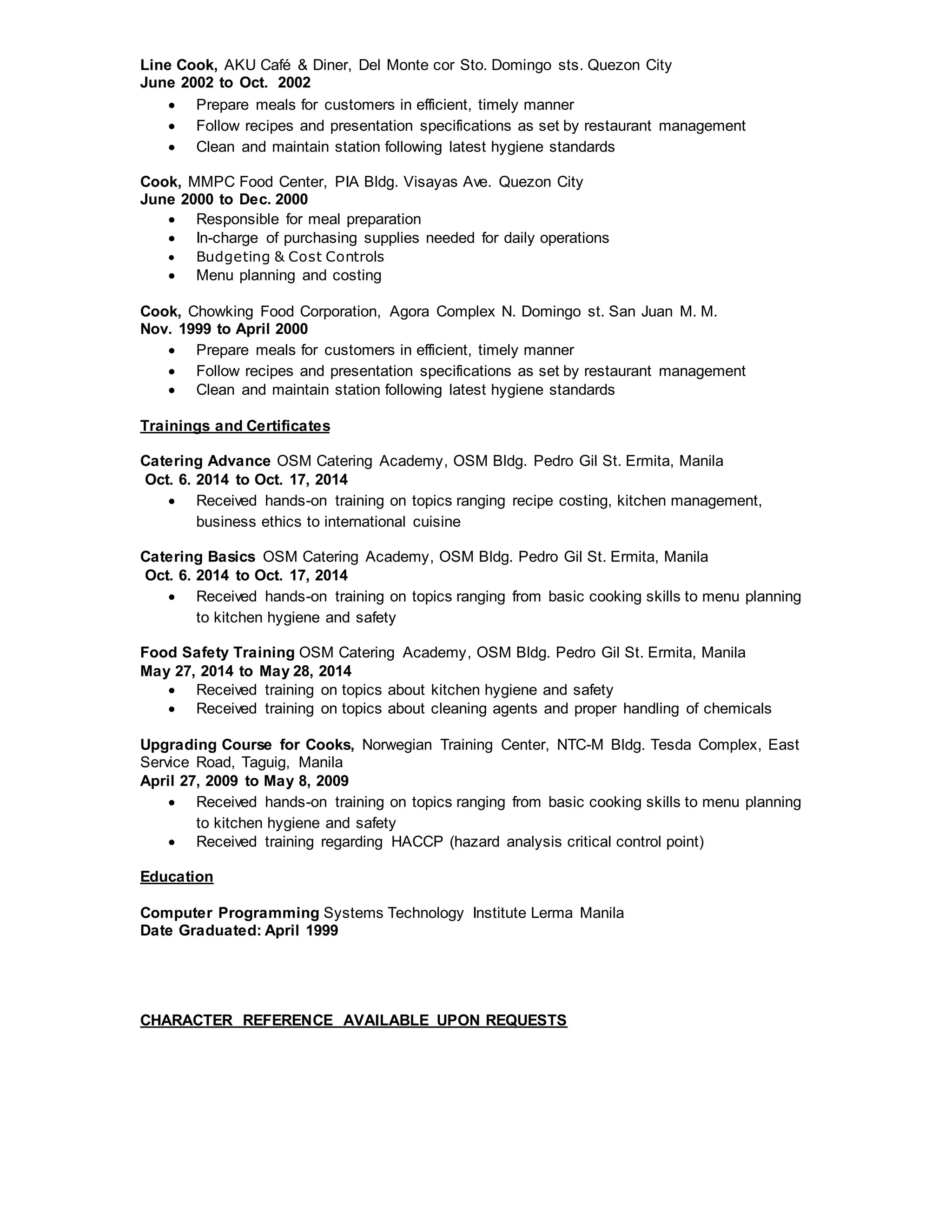 RESUME | DOCX
