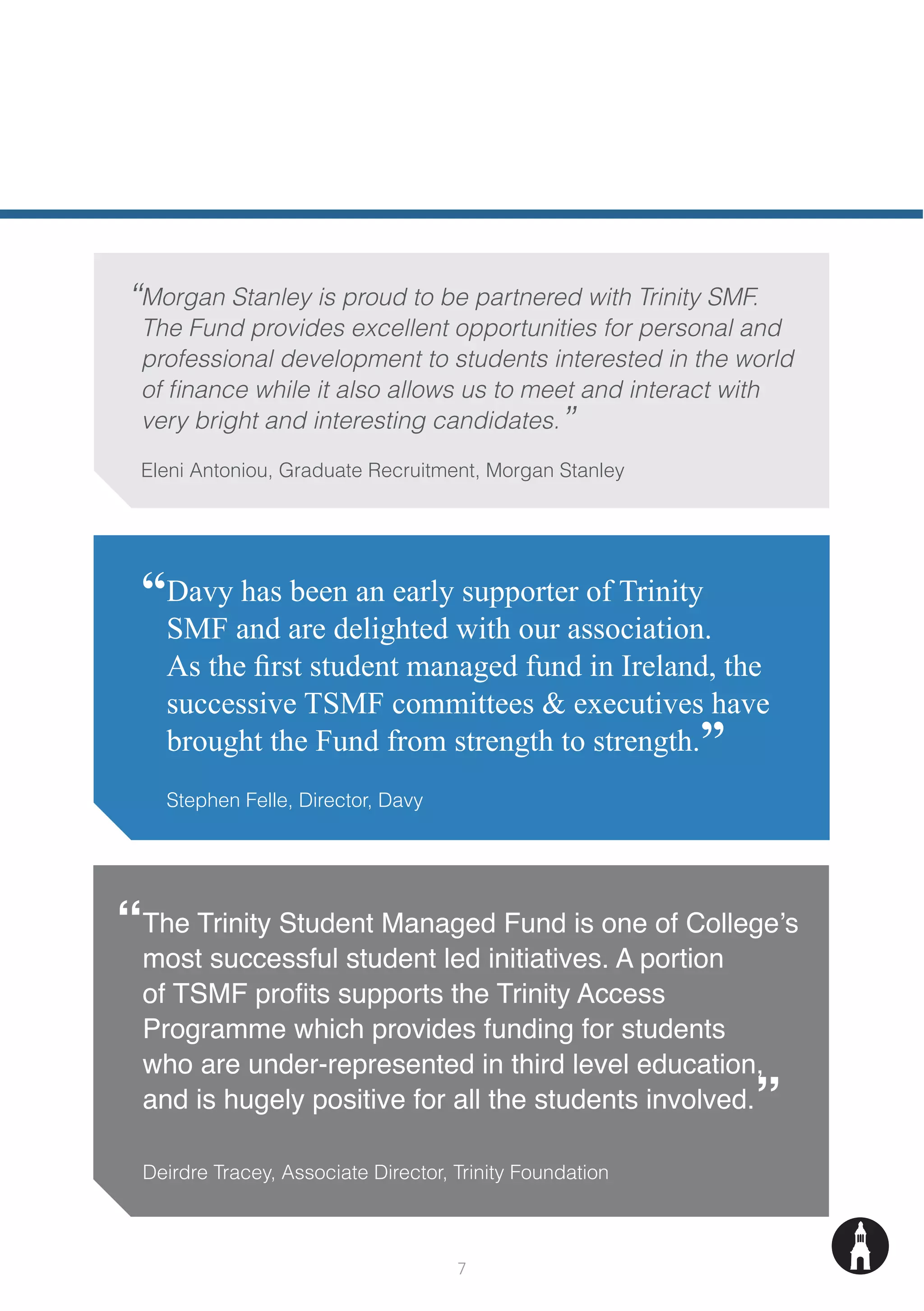 Trinity Student Managed Fund | PDF