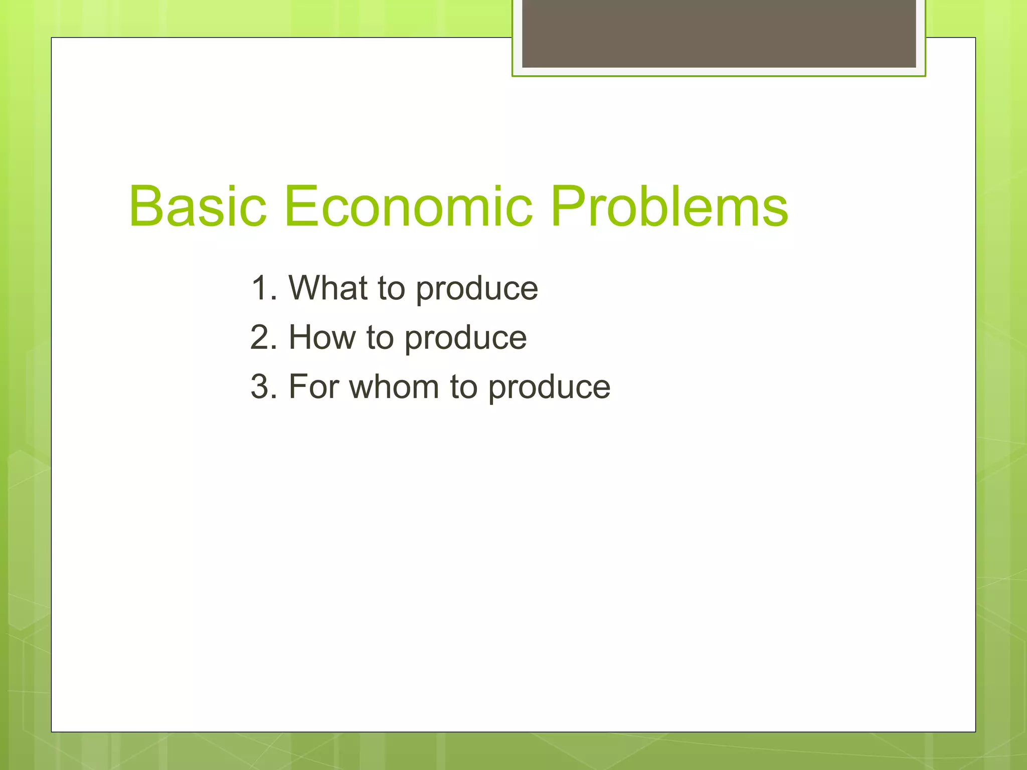 Introduction to Economics | PPT