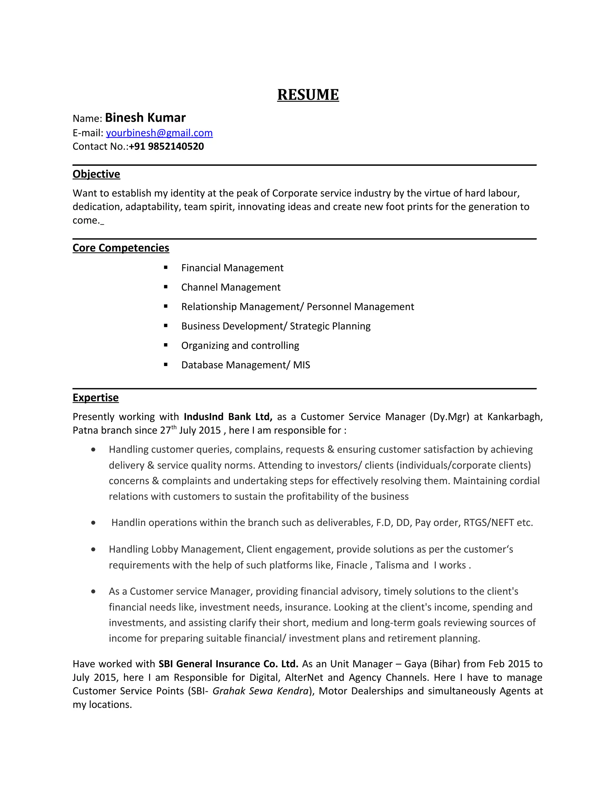 Binesh Kumar-bk | DOC