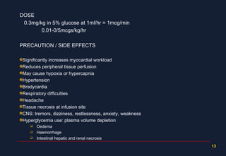 THE USE OF INOTROPIC DRUGS IN CARDIAC SURGERY | PPT