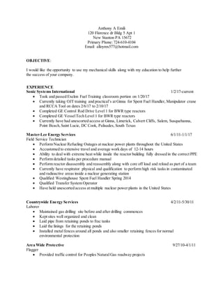 Anthony's Resume 2017 | DOCX