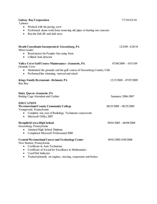 Anthony's Resume 2017 | PDF