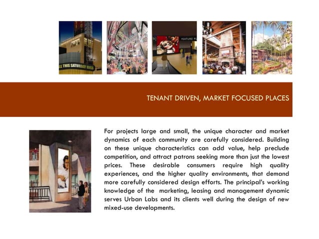 Urban Labs Corporate Overview | PPT