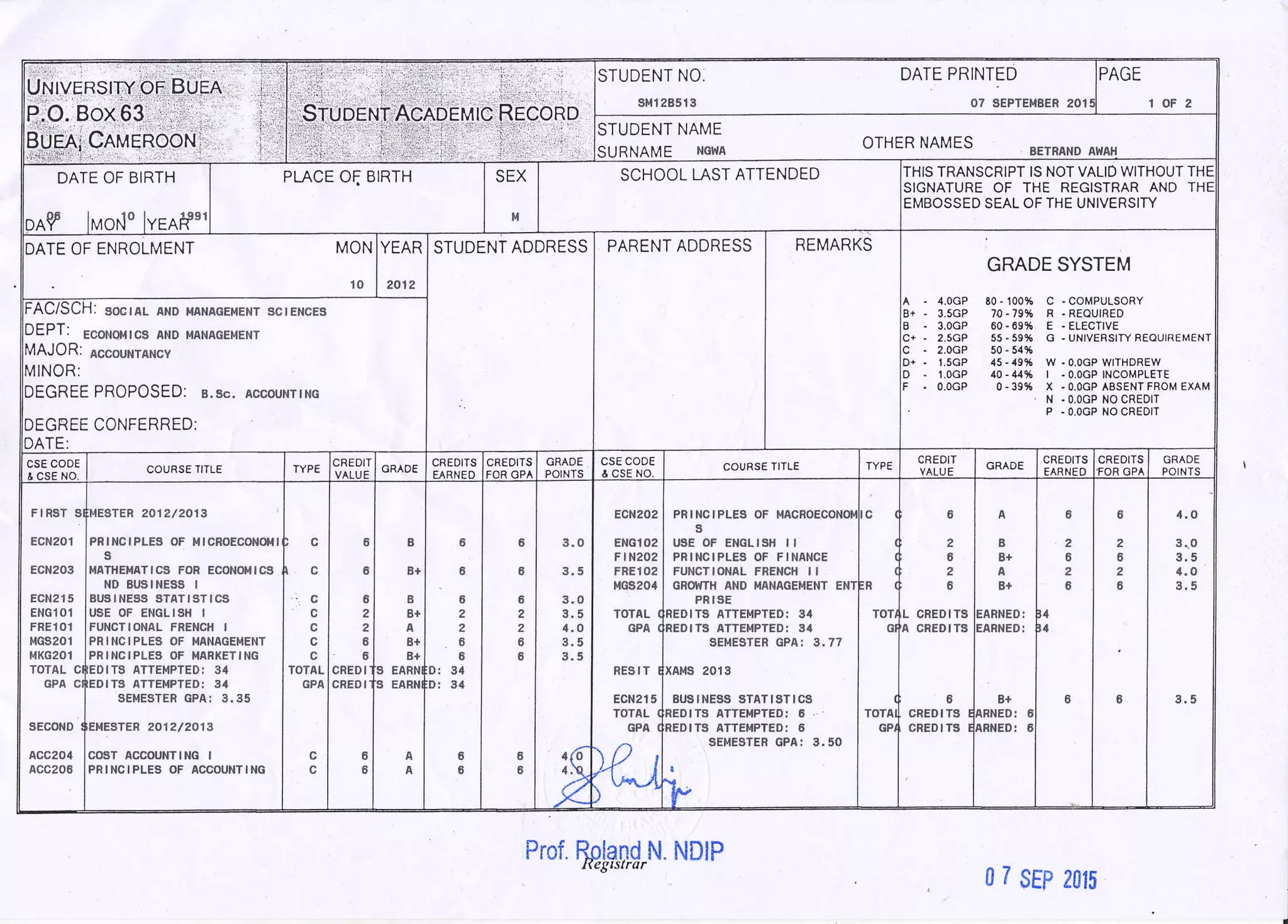 complete transcript | PPT