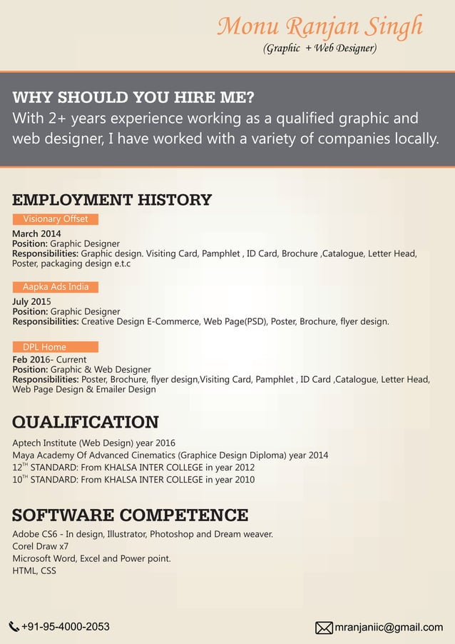 Ranjan CV | PDF