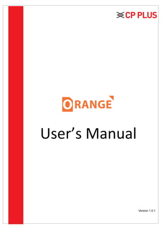 CP PLUS Camera Manual | PDF