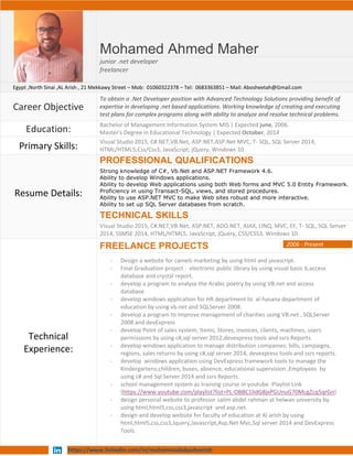 Mohamed Ahmed Maher | PDF