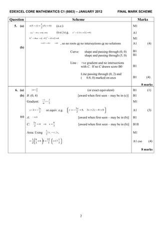 C1 january 2012_mark_scheme | DOC