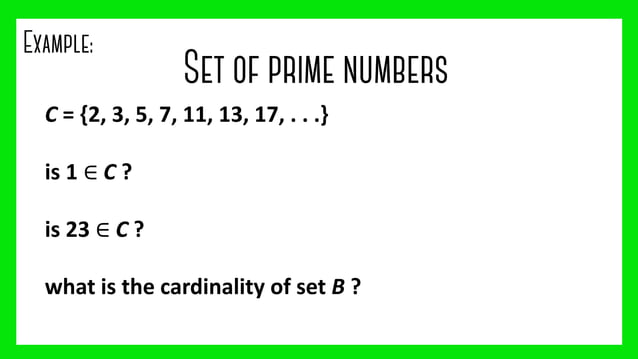Sets Introduction | PDF