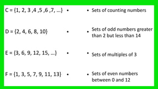 Sets Introduction | PDF