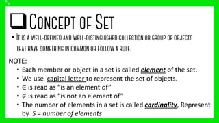 Sets Introduction | PDF
