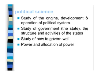 C1 political science | PDF