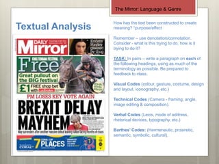C1SA Newspapers Daily Mirror (2021 onwards) context language ...